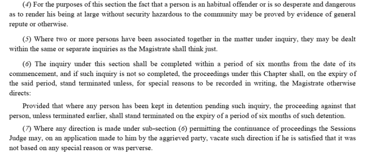Preventive arrest and security proceedings in CrPC (S.107/151 CrPC) and ...